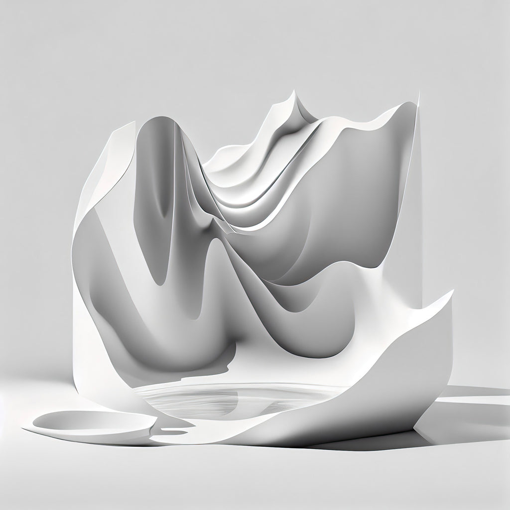 White Abstract 15 – Sensorial Designs